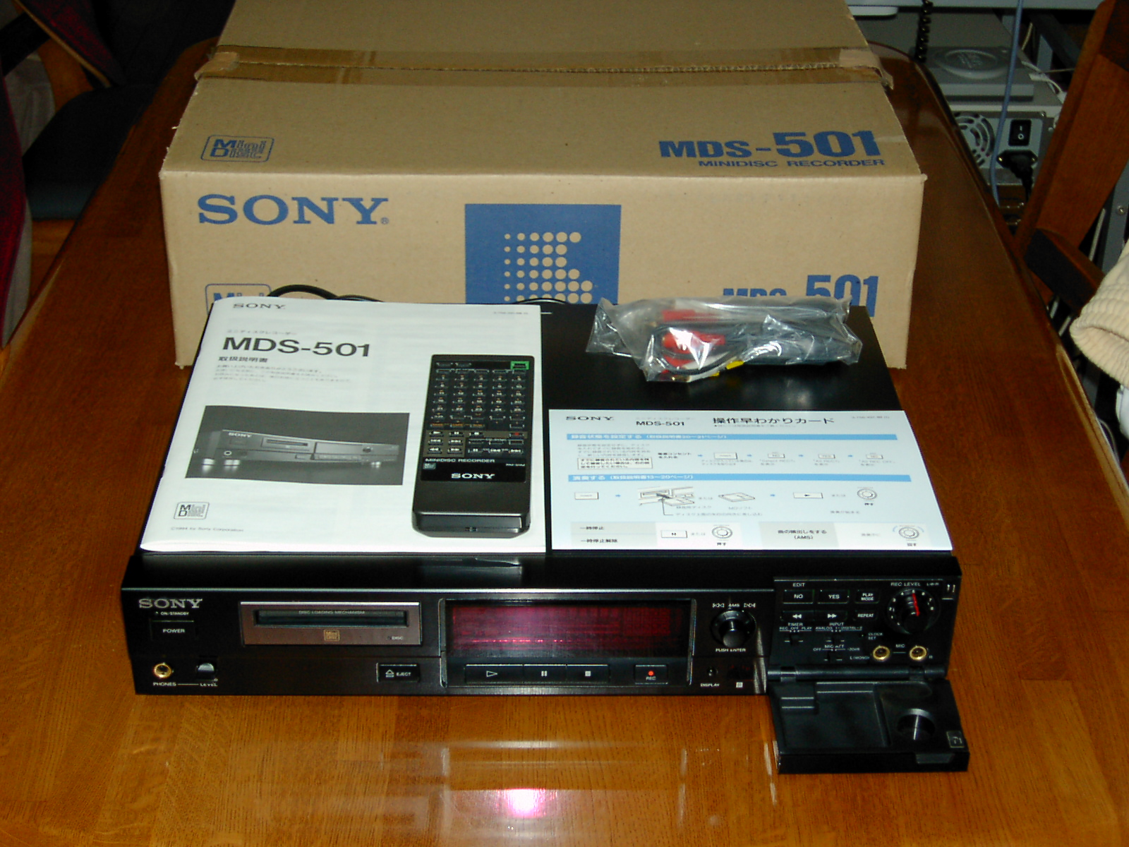 Sugirin's: SONY MDデッキ MDS-501