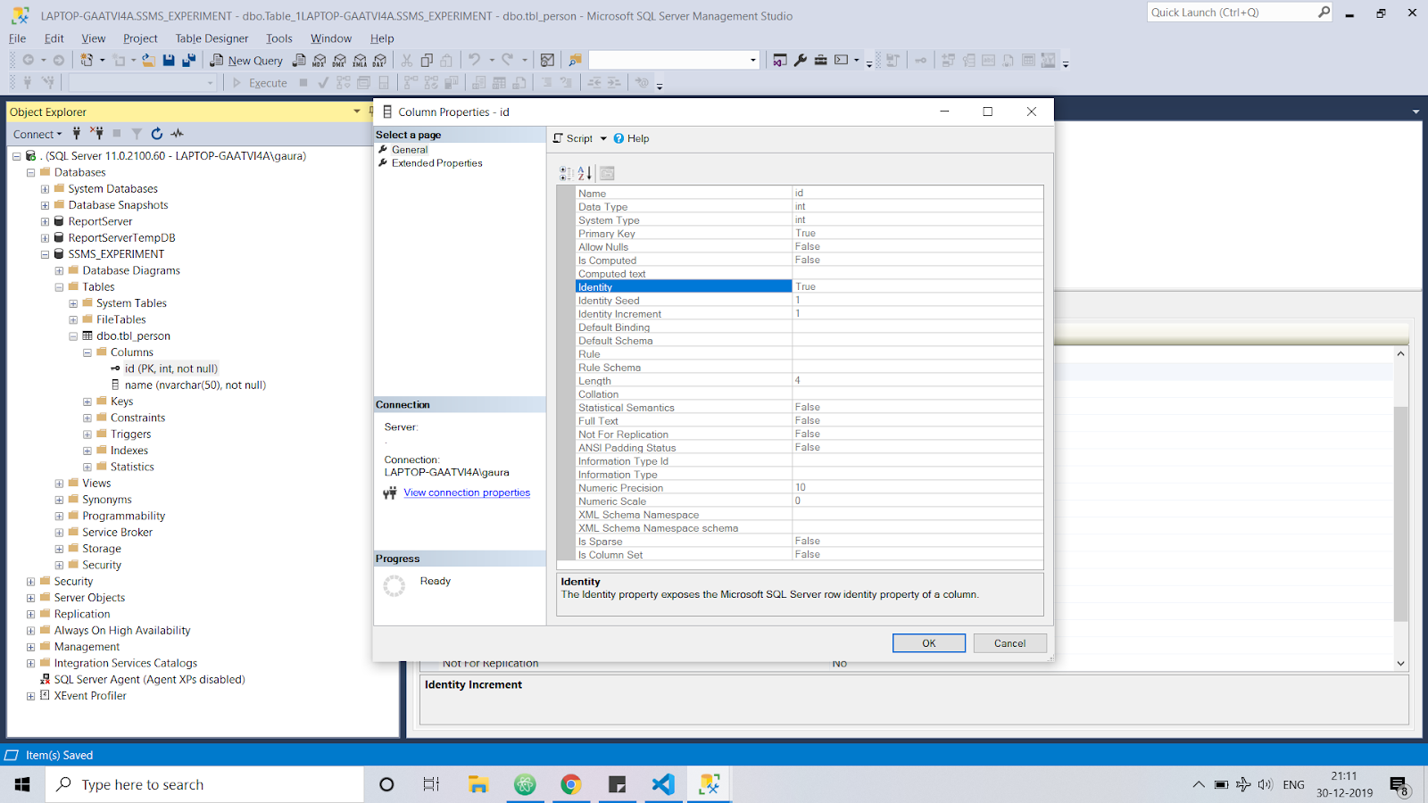 SQL Server Identity with different possible operation on it.