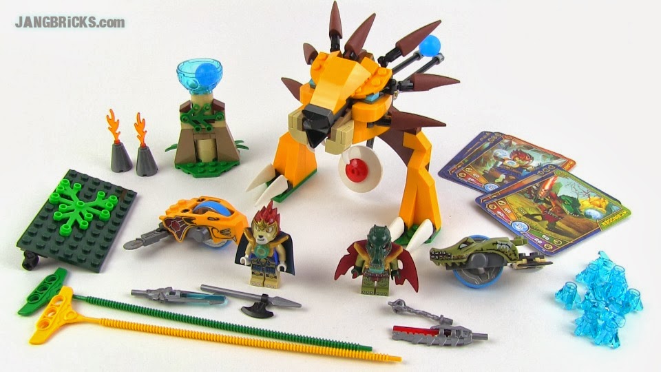 LEGO Chima Ultimate Speedor Tournament 70115 set review!