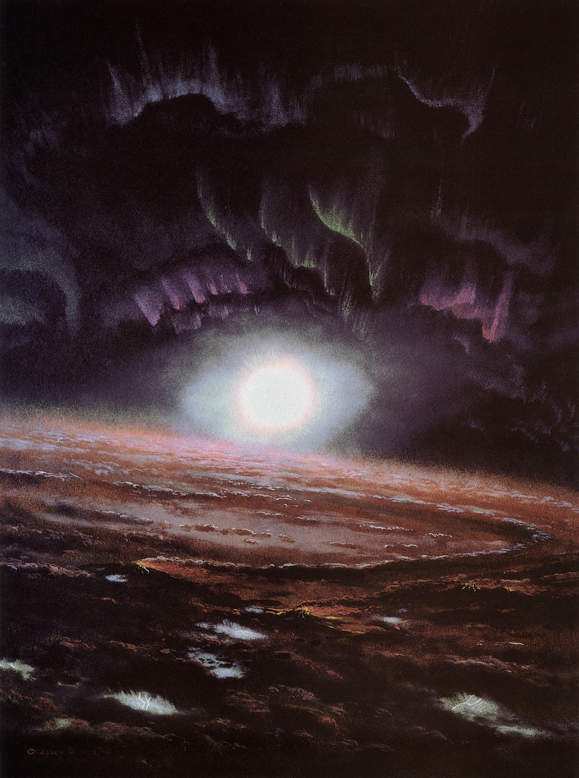The Geeky Nerfherder: Artist Spotlight: The Art Of . . . Chesley Bonestell