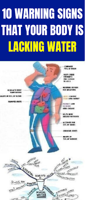 10 Warning Signs that Your Body is Lacking Water | Holistic And Healthy