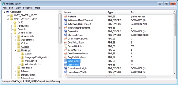 Hkey Current User Control Panel Desktop