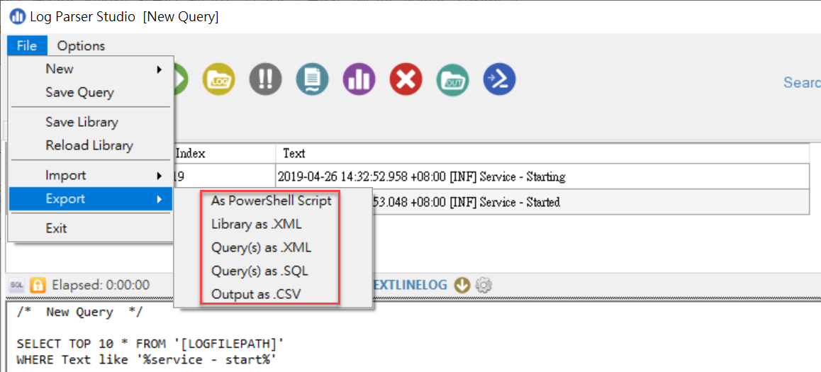 [Tool] Log Parser Studio - 搜尋 Log 好幫手 ~ m@rcus 學習筆記