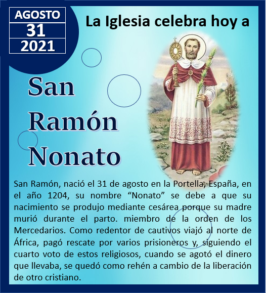 "MI PARROQUIA DE LOS DOCE APÓSTOLES": LA IGLESIA CELEBRA HOY A: SAN ...