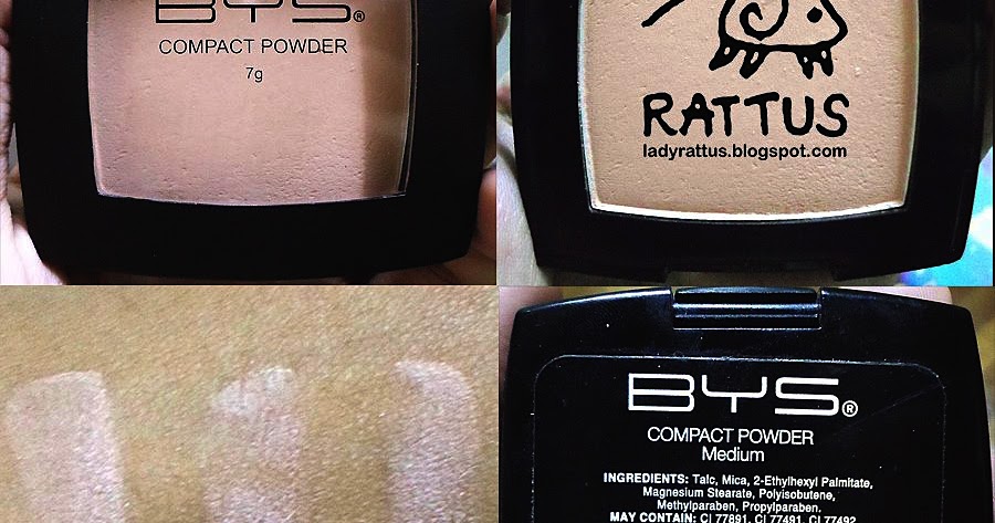 FACE: BYS Compact Powder (Medium) | Lady Rattus Blog