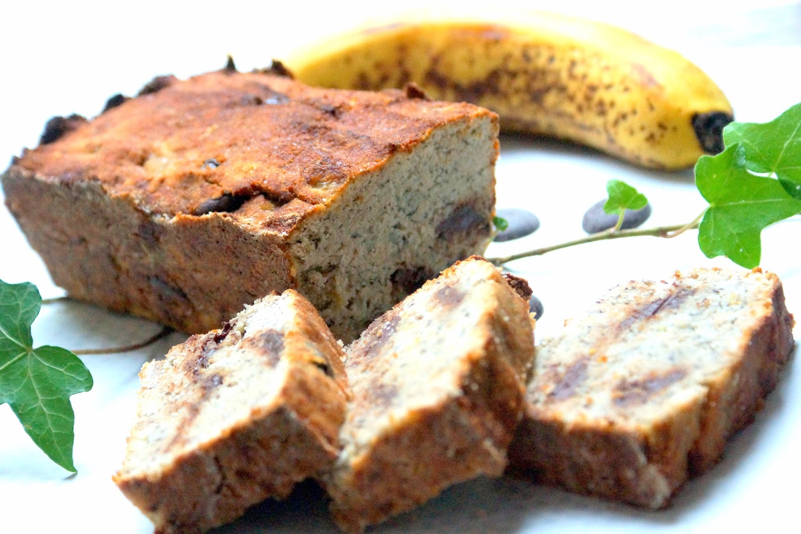 Bienvenue chez Spicy: Pain de banane à la farine de coco (sans sucre)