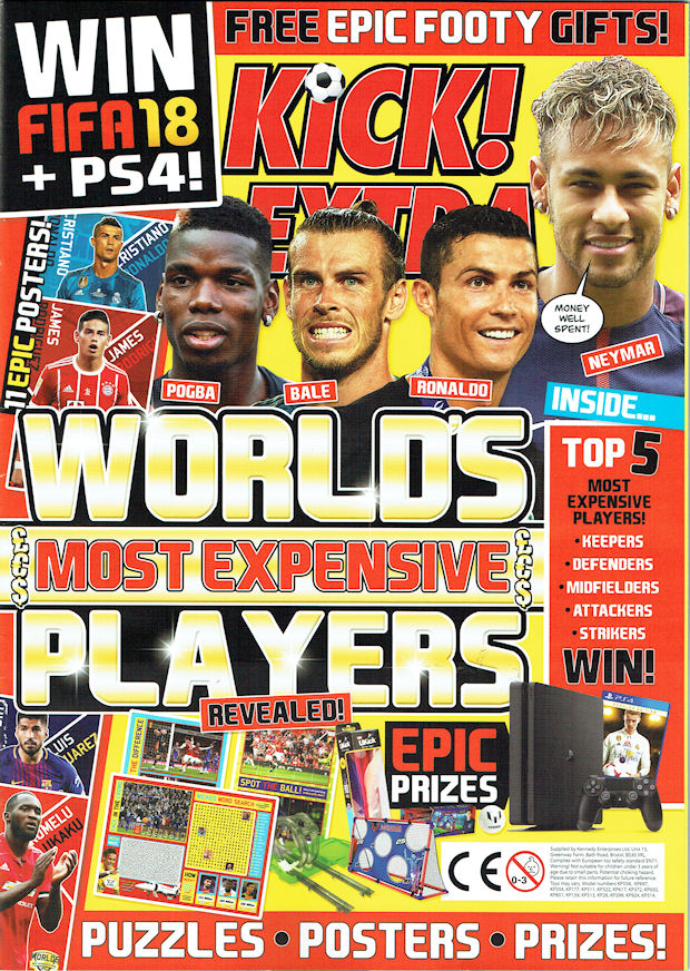 Football Cartophilic Info Exchange: Kick! Extra magazine - Stand-Up ...