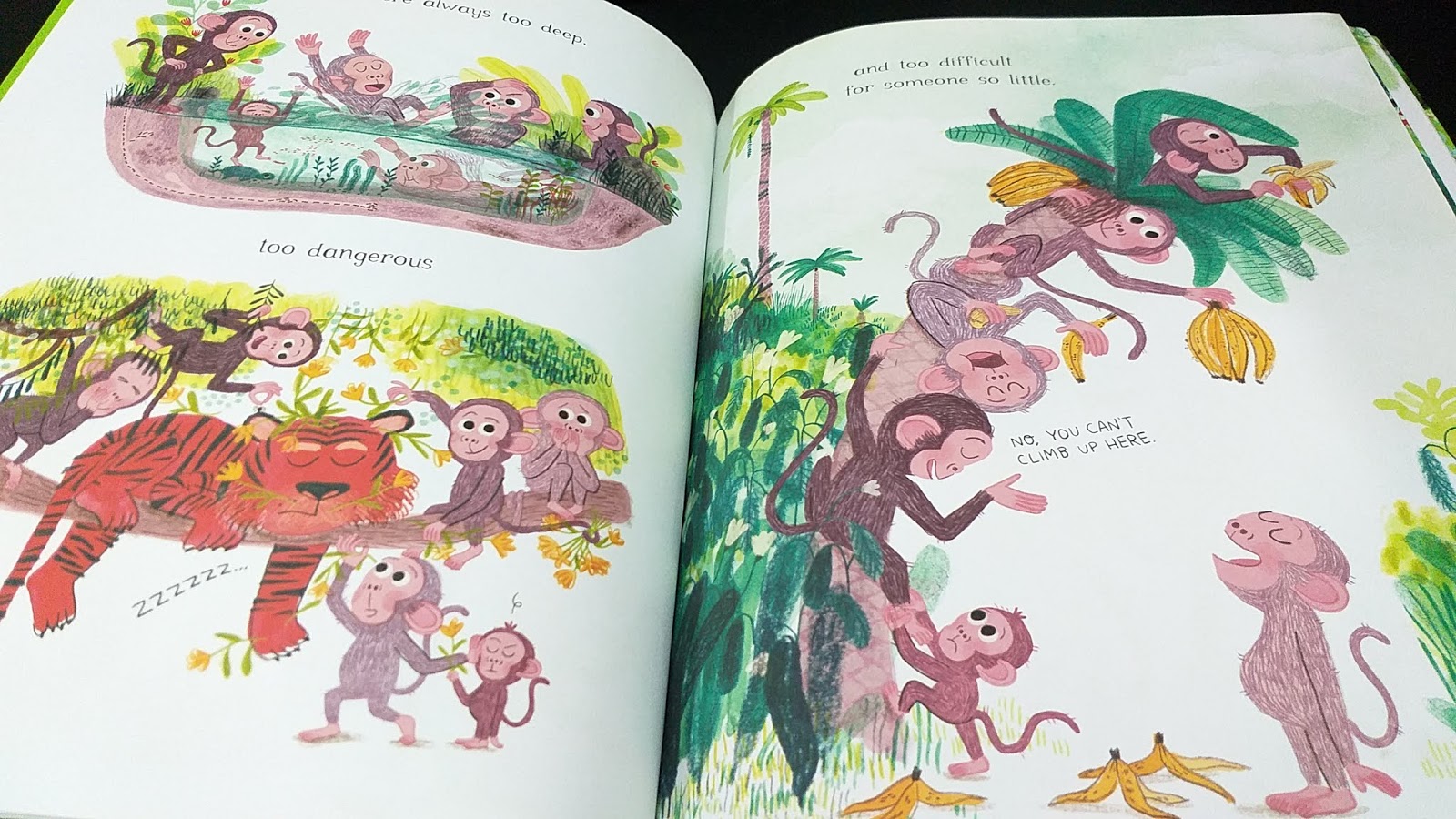 Kid Books Blog: 309.The Healthy Wolf / Little Monkey