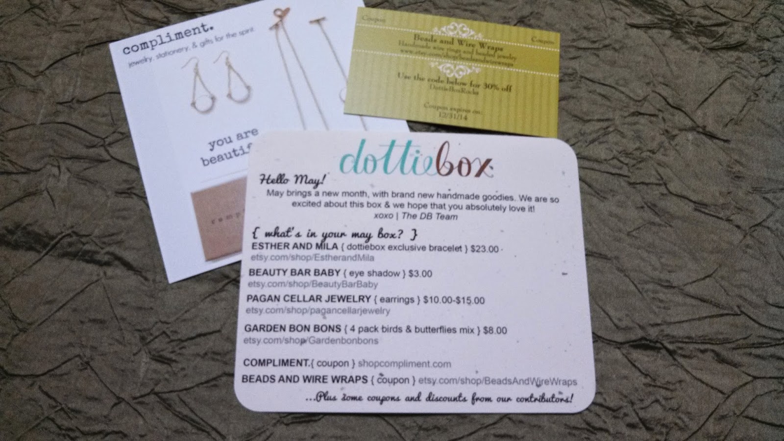 Subscription Prescription: Dottiebox review, May 2014