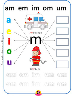 Educando con la Maestra: vocales