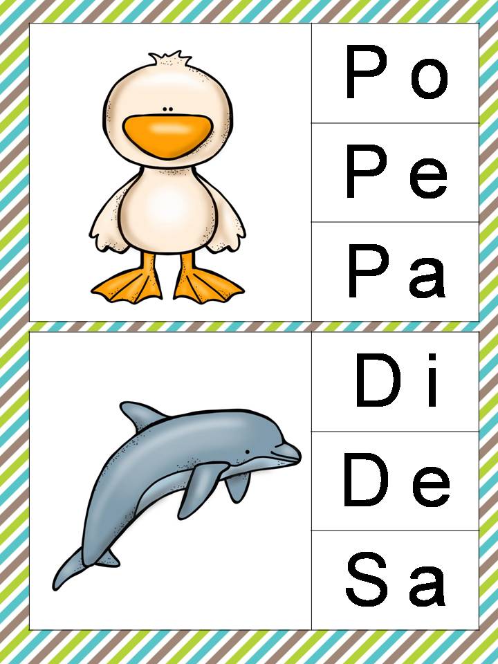 Tarjetas educativas para marcar el sonido inicial | Materiales ...