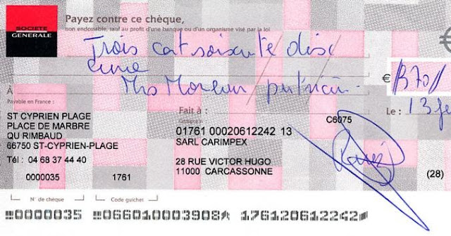 How to Fill check: How to Fill check Société Générale