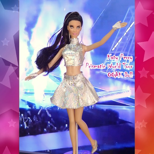 Katy Perry OOAK Dolls: Katy Perry Prismatic World Tour Roar OOAK Doll
