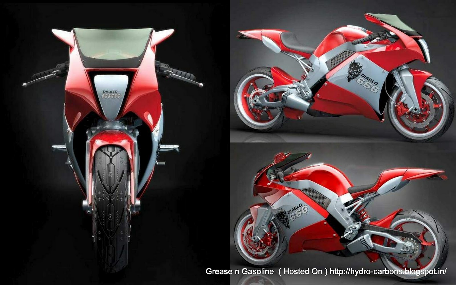 Ducati Diablo 666 - Concept Motorcycle - way2speed