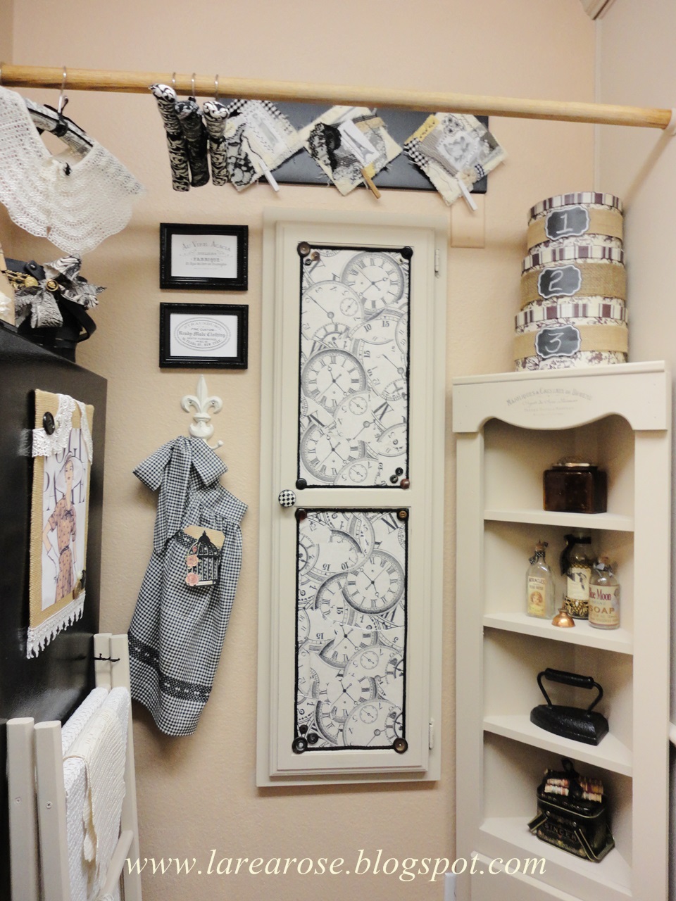 Laundry Sewing Room Makeover! - Rose Garden Market