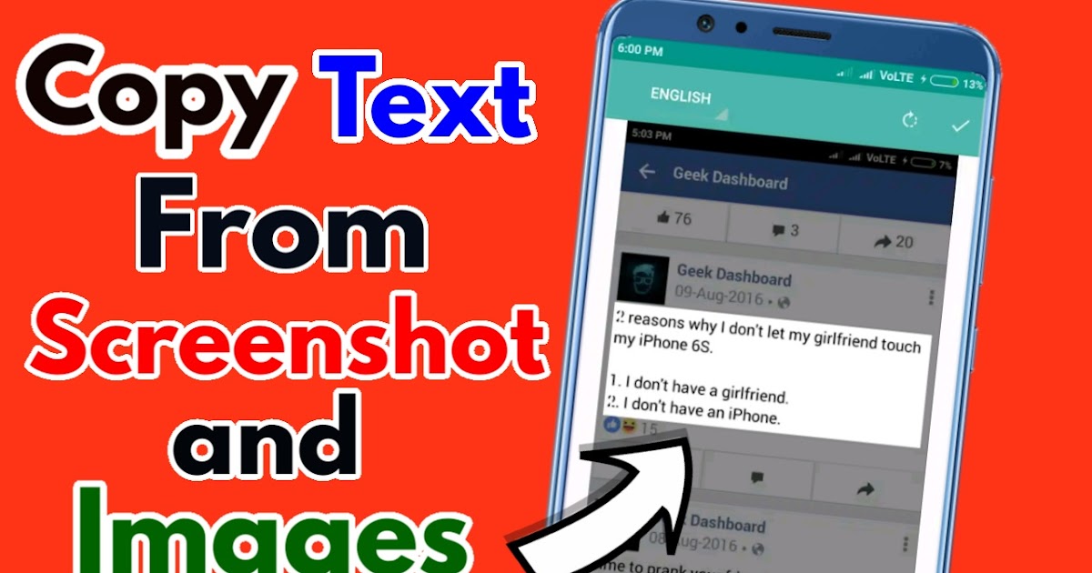 Copy Text On Screen App