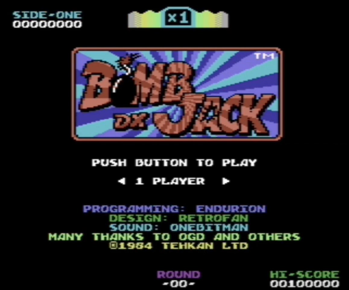 Indie Retro News: Bomb Jack DX C64 - C64 classic overhauled gets a ...