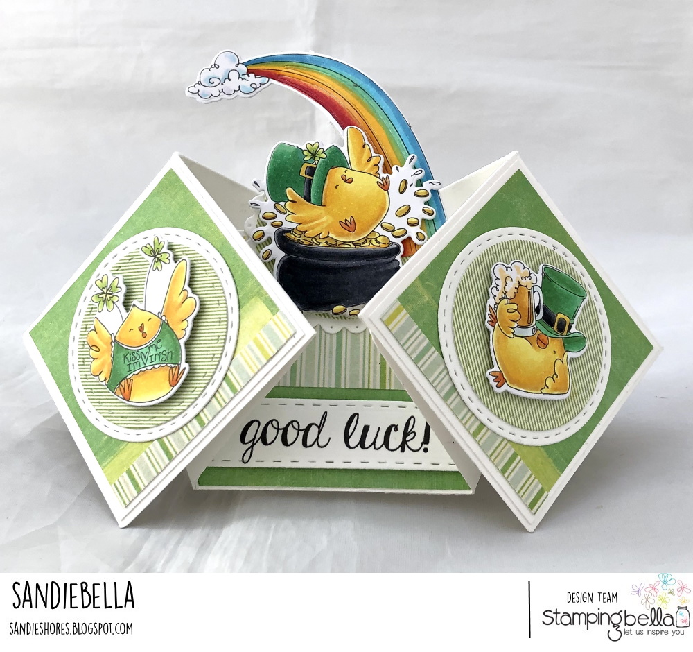 The Paper Cove: Irish Chicks | Double Diamond Card