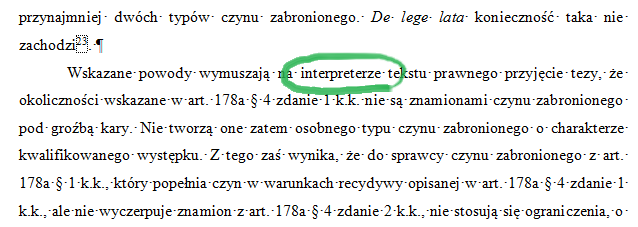 Interpretator czy interpreter. Nietypowe słowo w glosie - Dogmaty Karnisty