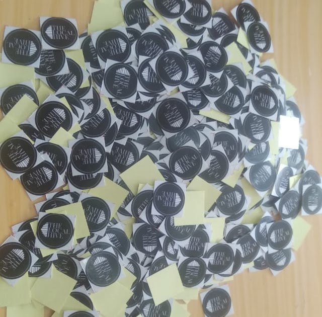 Cetak Stiker Label Kecil ~ Print Corner