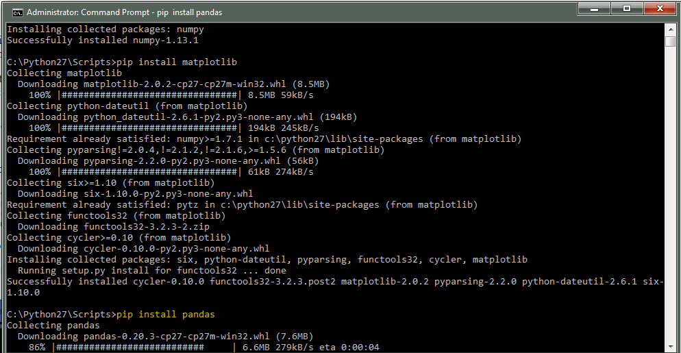 How to Install Pandas on Windows Operating System