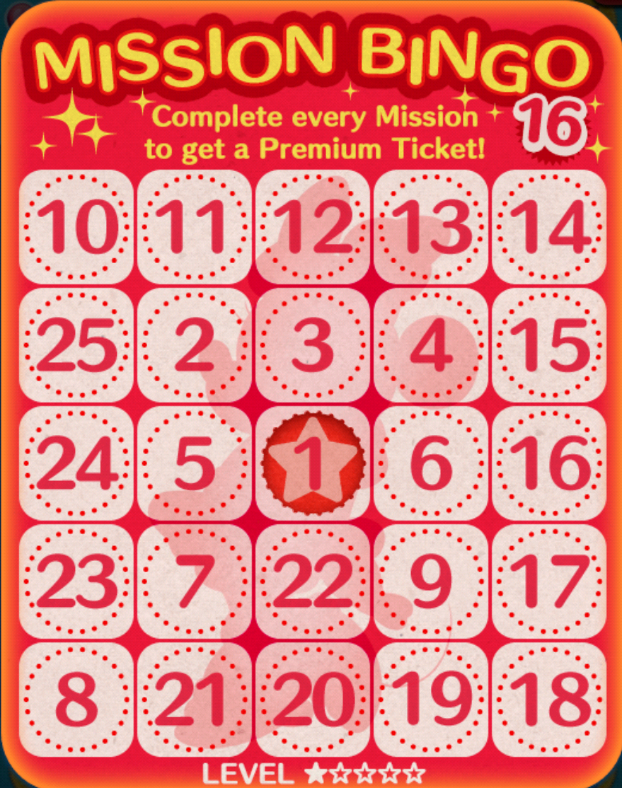 LINE: Disney Tsum Tsum (Global) - Mission Bingo Cards 【up to Bingo 30 ...