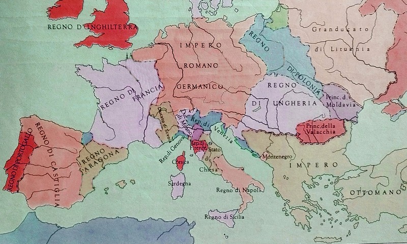 Cartina Dell'europa Nel 1500 - Cartina Brasile