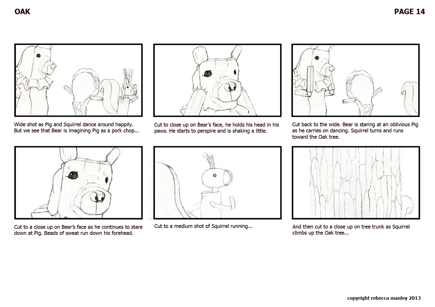 Table Manners - from script to screen : 6. Storyboard & Animatic