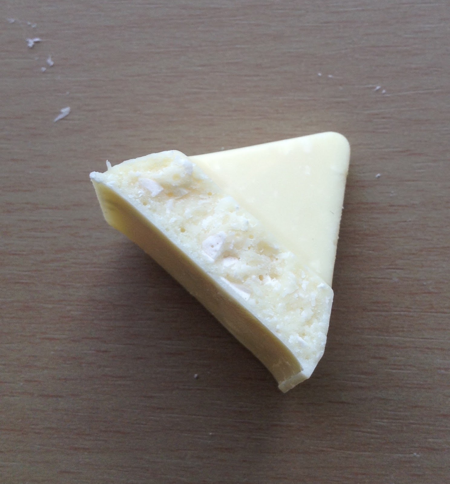 Toblerone White Chocolate Bar Review