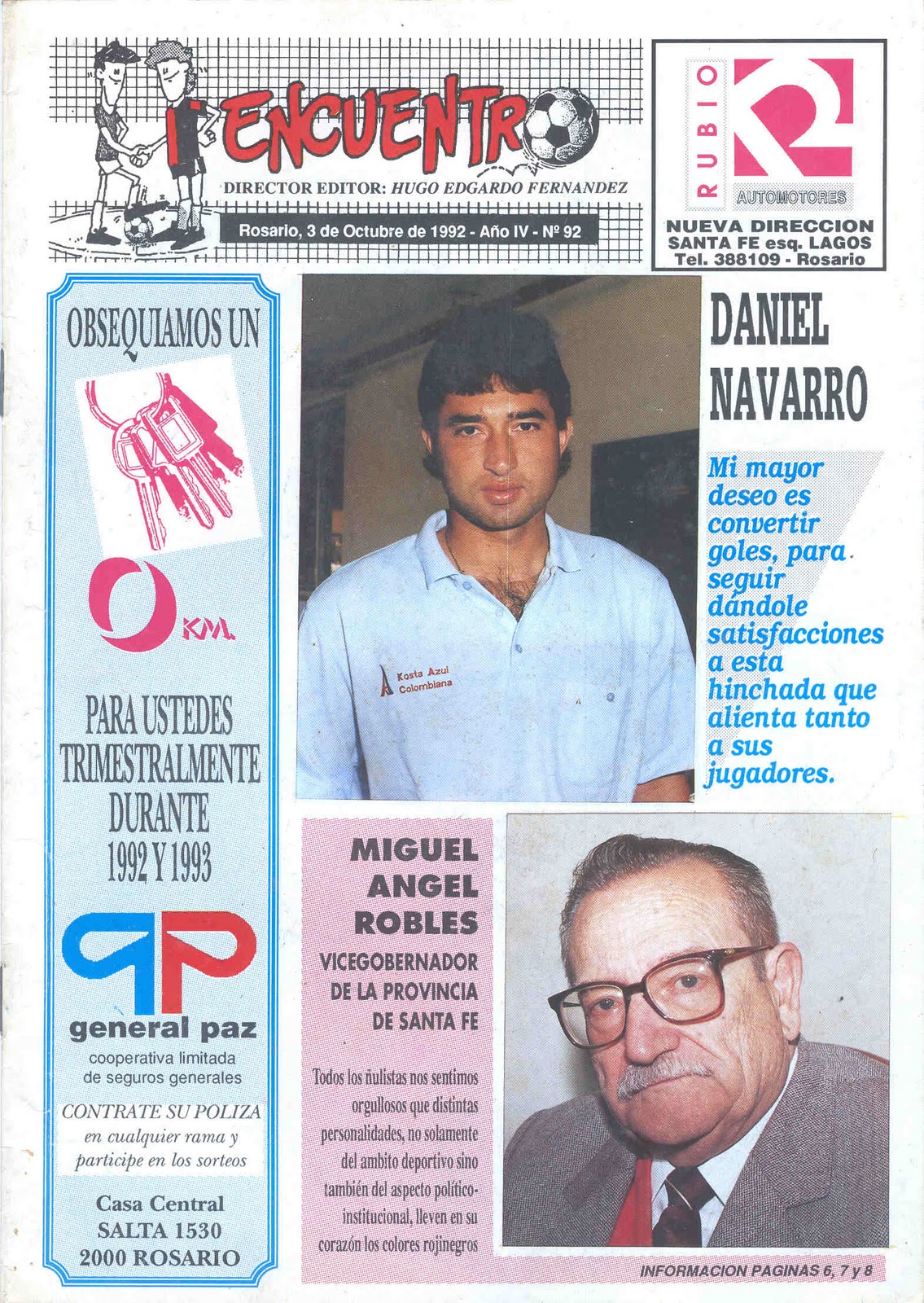 Historia del mas Popular: Torneo Apertura 1992.