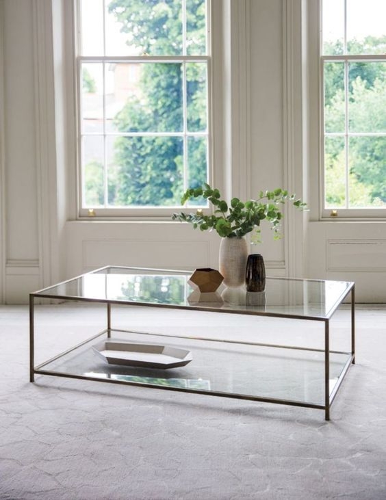 35 Elegant Glass Coffee Table Design Ideas | ARA HOME