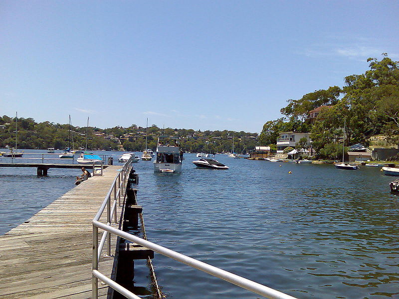 Sydney - City and Suburbs: Gymea Bay, baths