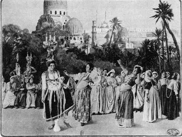 Raqs Al Shamadan o danza con candelabro