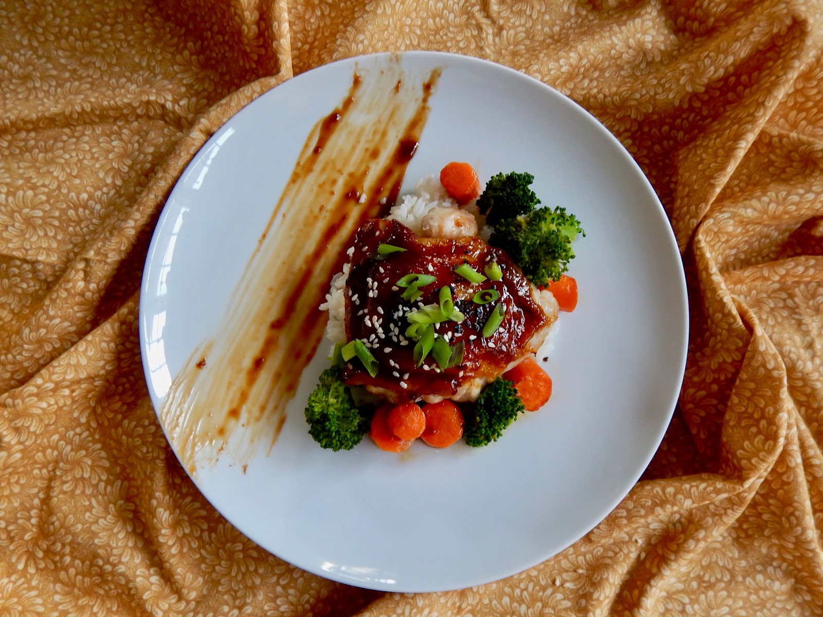 The Nerdy Chef: Sesame Chicken Thighs