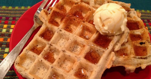 French Vanilla Waffles for a Special Occasion ~ Kim's Welcoming Kitchen