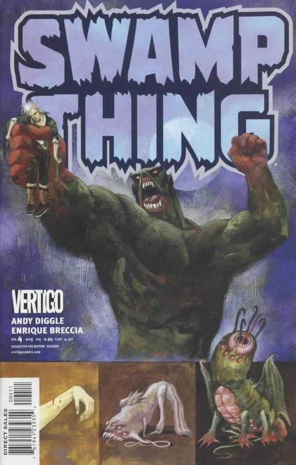 The Geeky Nerfherder: Comic Book Art: Swamp Thing (Vol 4)