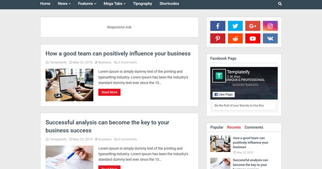 How To Setup New Maggner Blogger Template [Templateify] - Sora Blogging ...