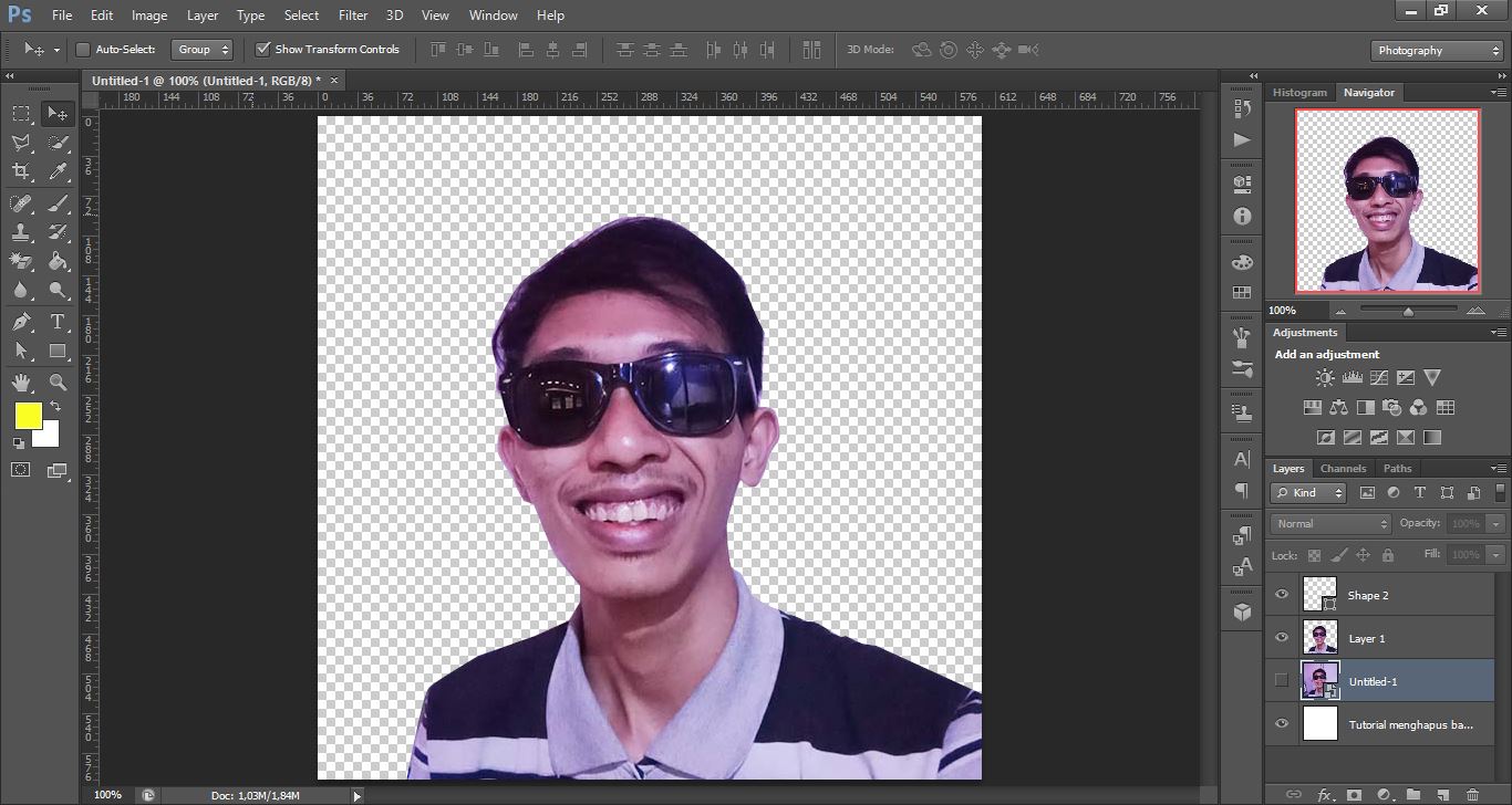 Cara Menghapus Background di Photoshop Lengkap - Pemalang Otodidak