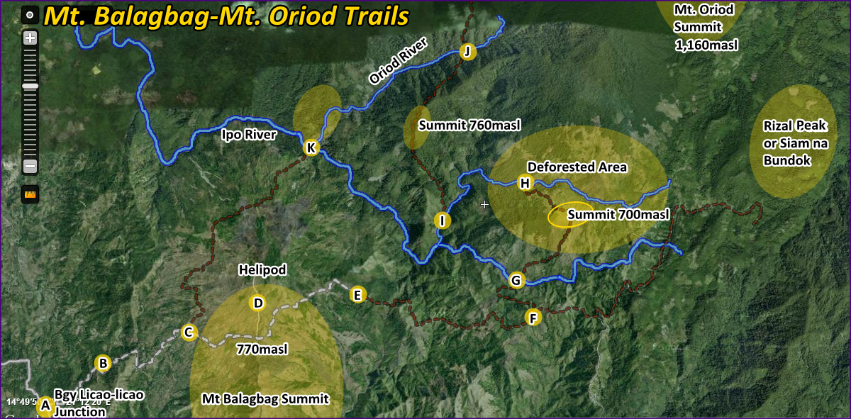 Mts. Balagbag, Oriod & Maranat Traverse. | 1 Nation, 1 Lifetime, 7k107 ...