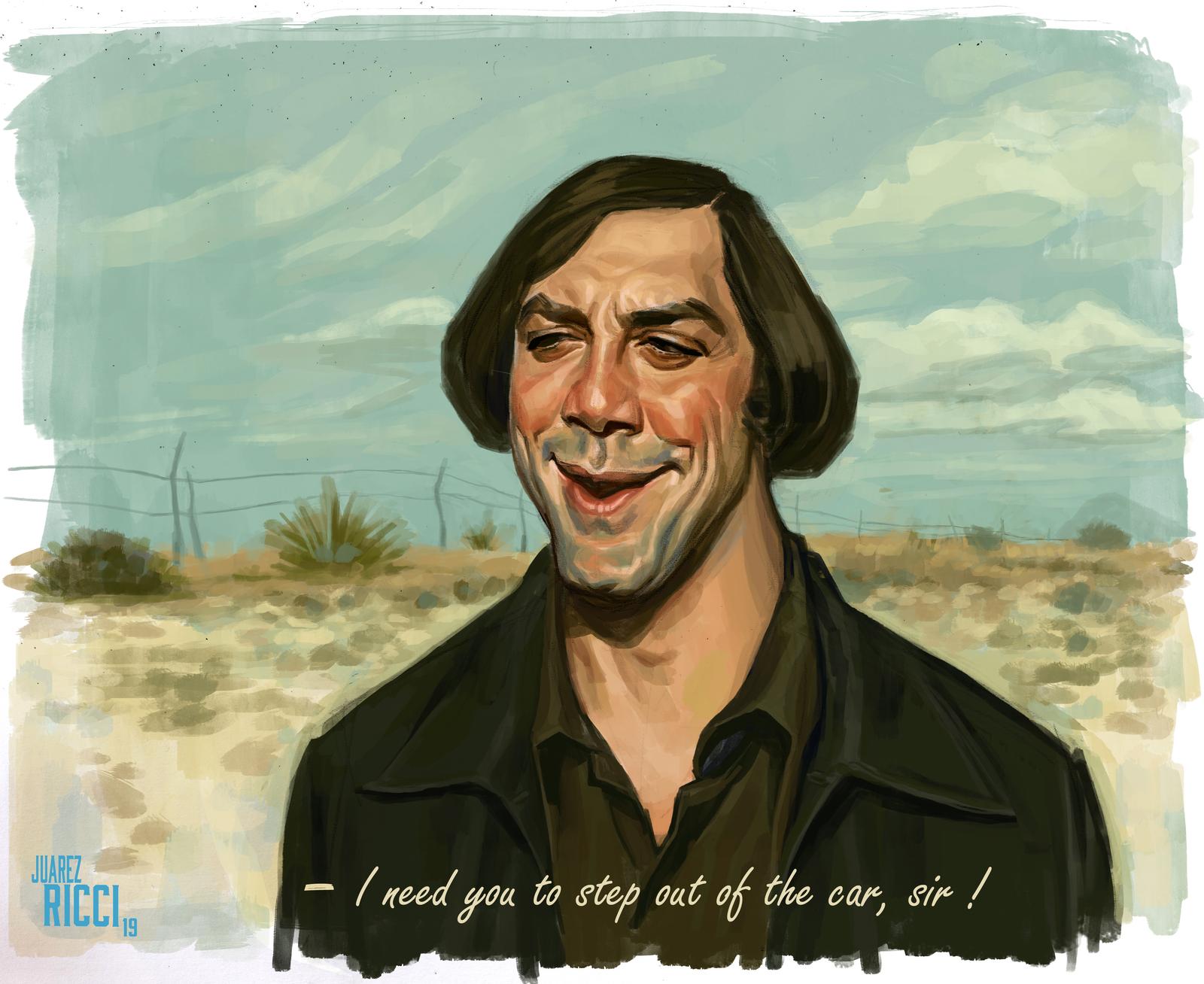 Anglobitch: Paradigm Shift at the Movies: Anton Chigurh and the Black ...