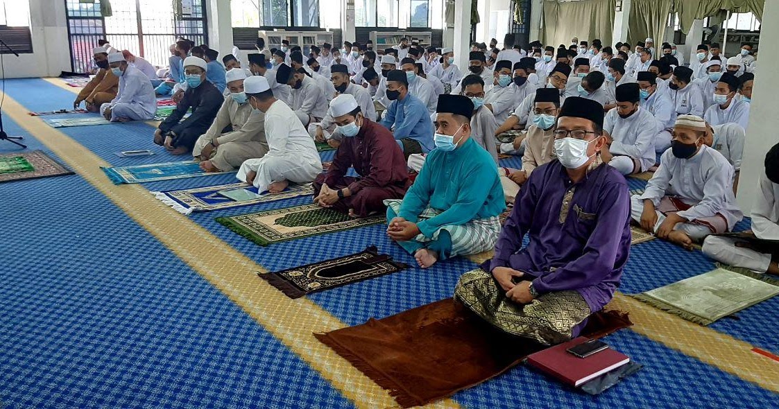 Pengisytiharan Solat Jumaat di Surau al-Ihsan, SM Sains Johor 14 Ogos 2020