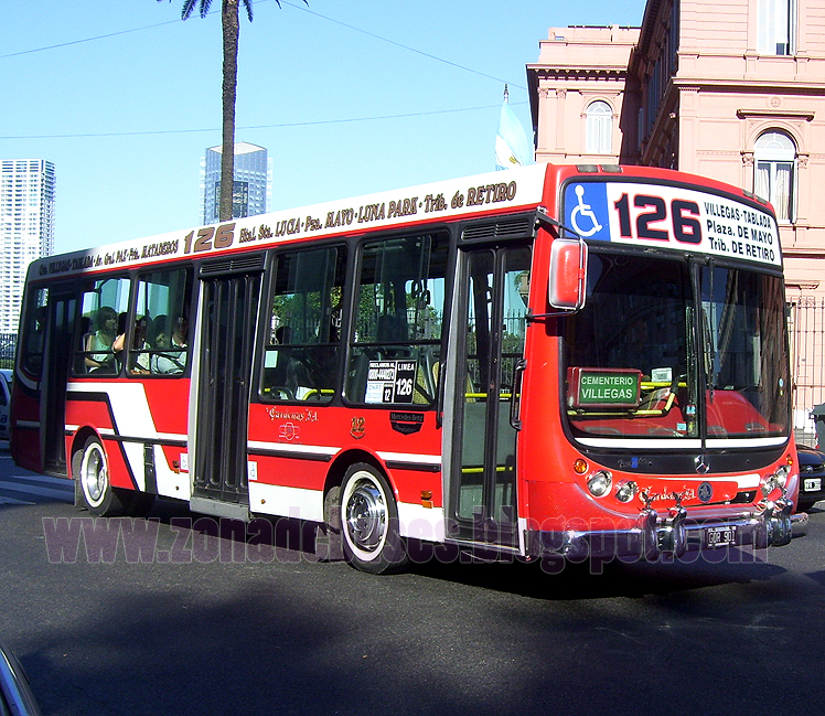 Colectibus - Zona de Buses: LINEA 126