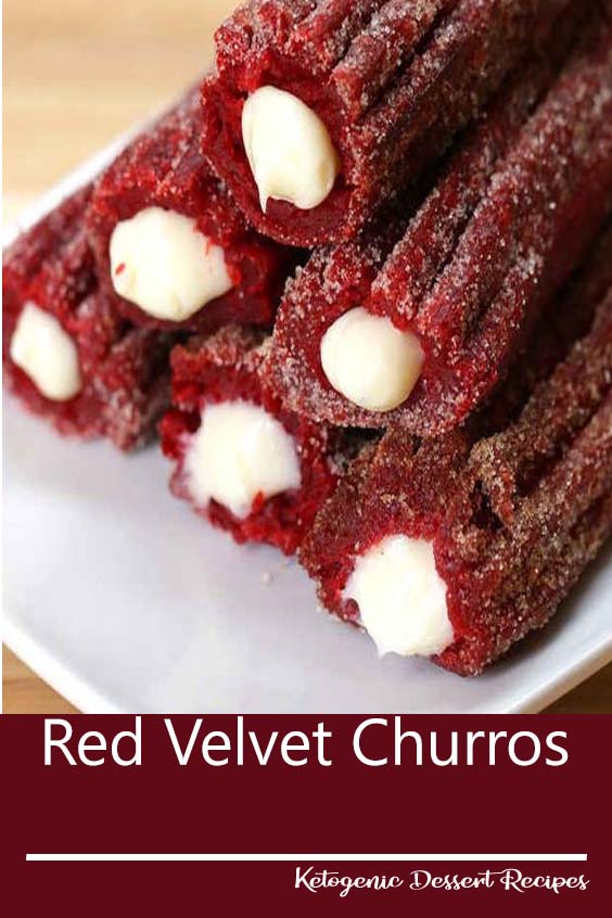 Red Velvet Churros - Healthy Keto Dinner Recipes
