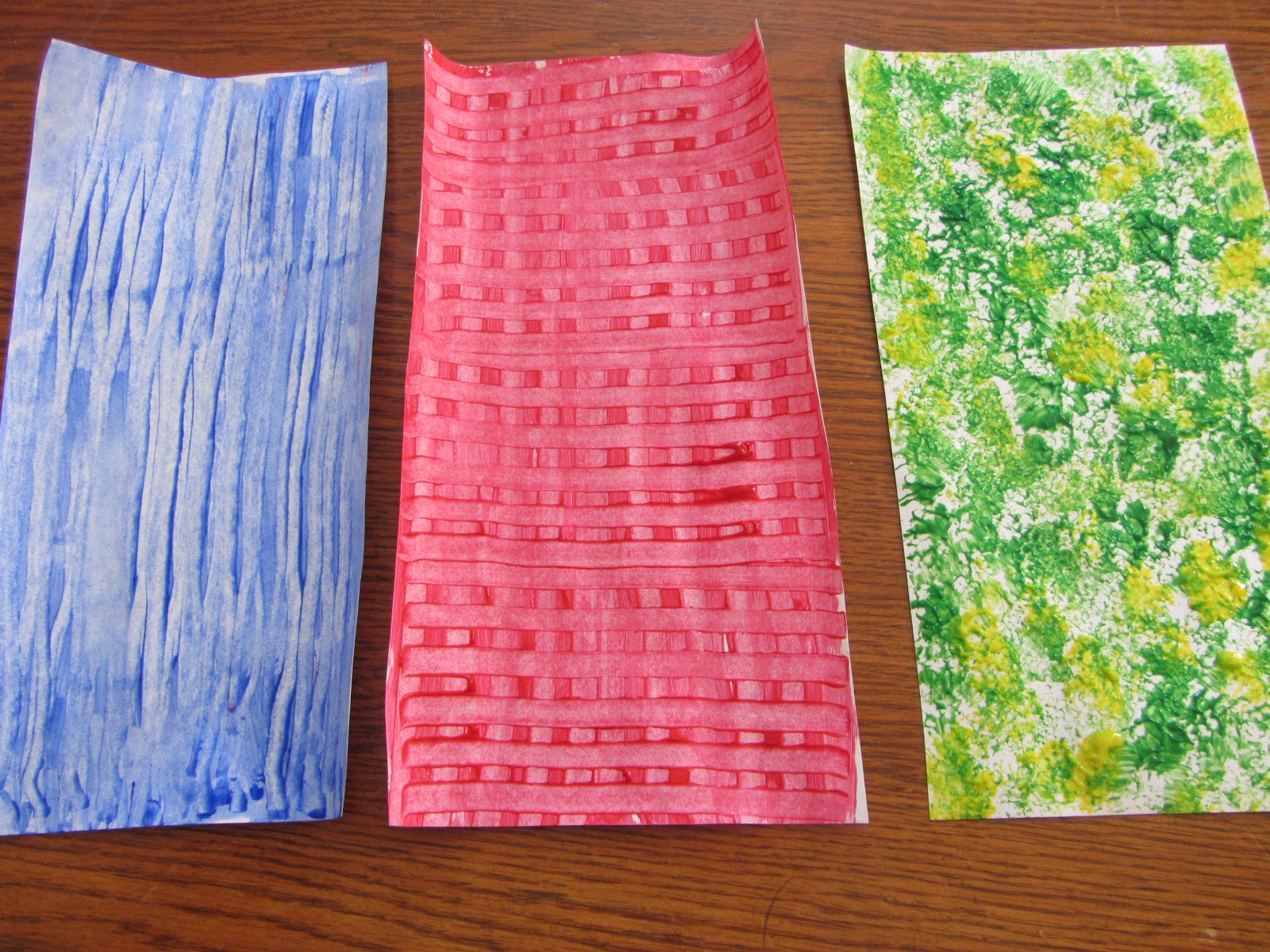 The Unlikely Homeschool: Art Lesson: Textured Houses