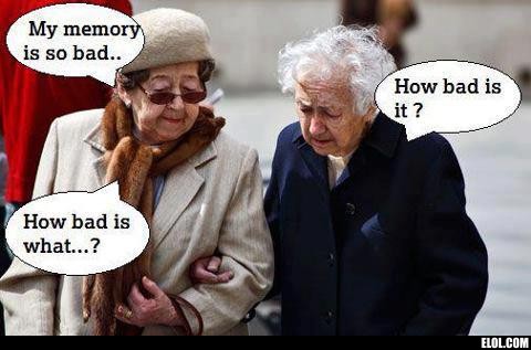 My memory is so bad... How bad is it? ~ Joke All You Can