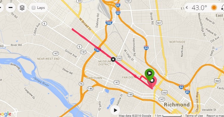 The Running Cat: Day 3,387: Ukrops Monument Avenue 10K