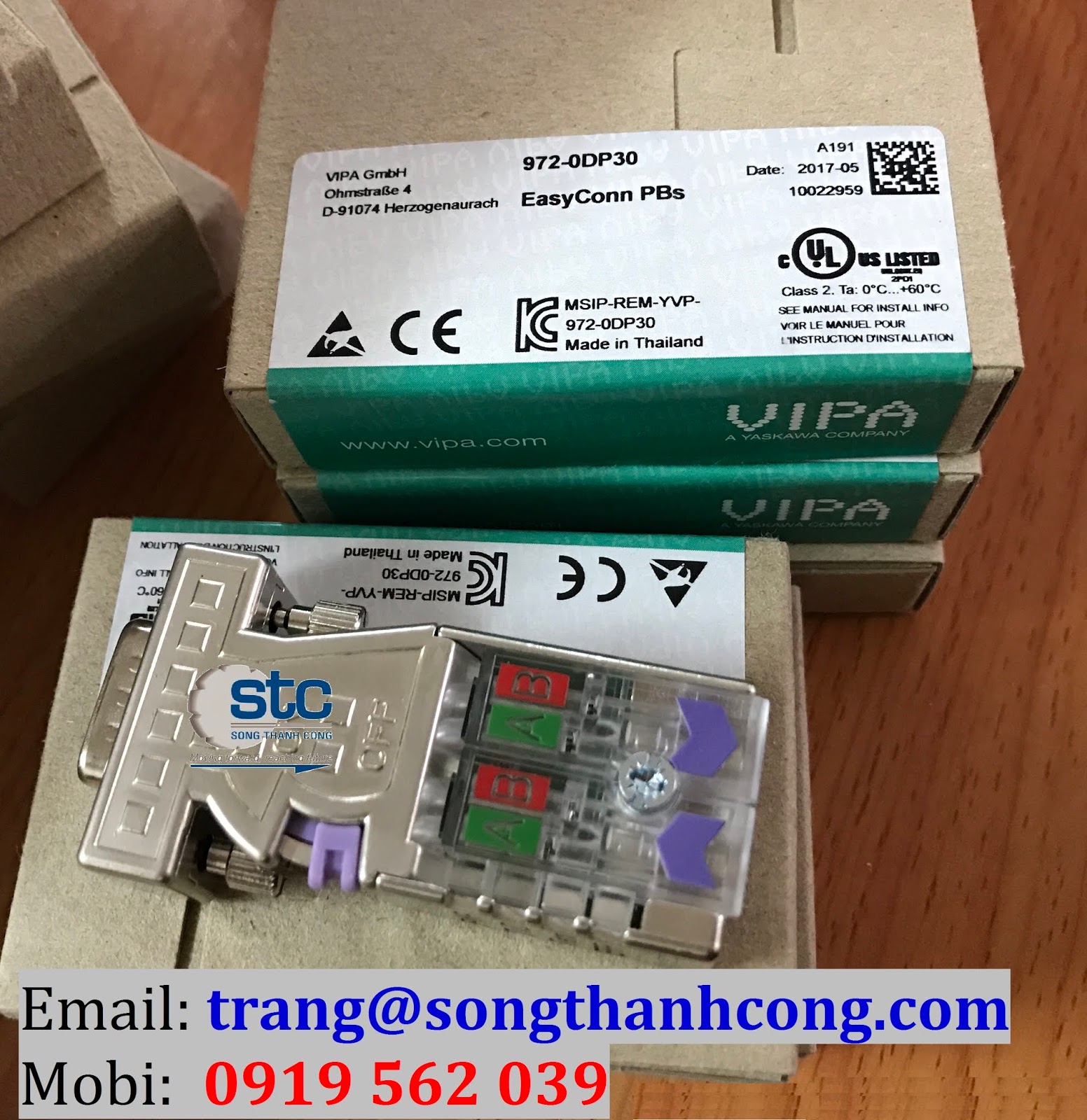 Giắc Cắm Profibus - 253-1Dp01 - Vipa Vietnam - Song Thành Công