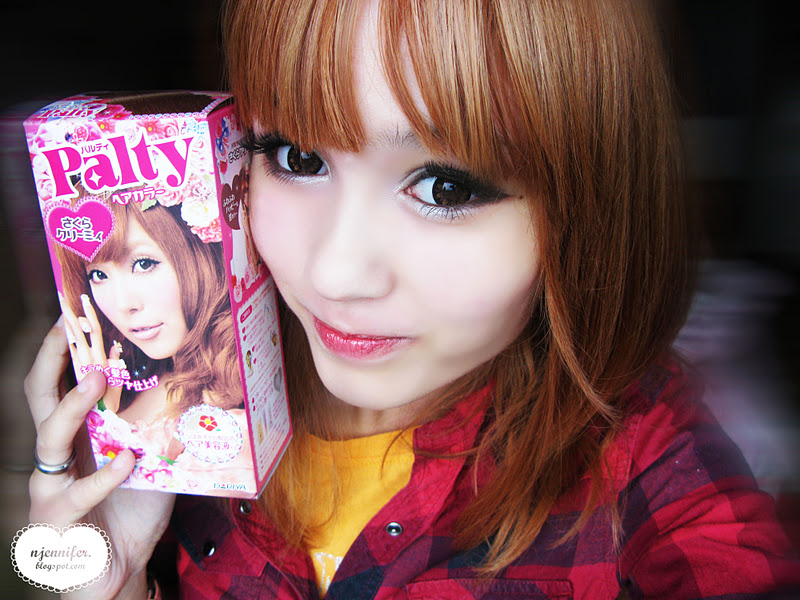 •nʝennifer's ჩlog : Palty Sakura Creamy hair dye review~