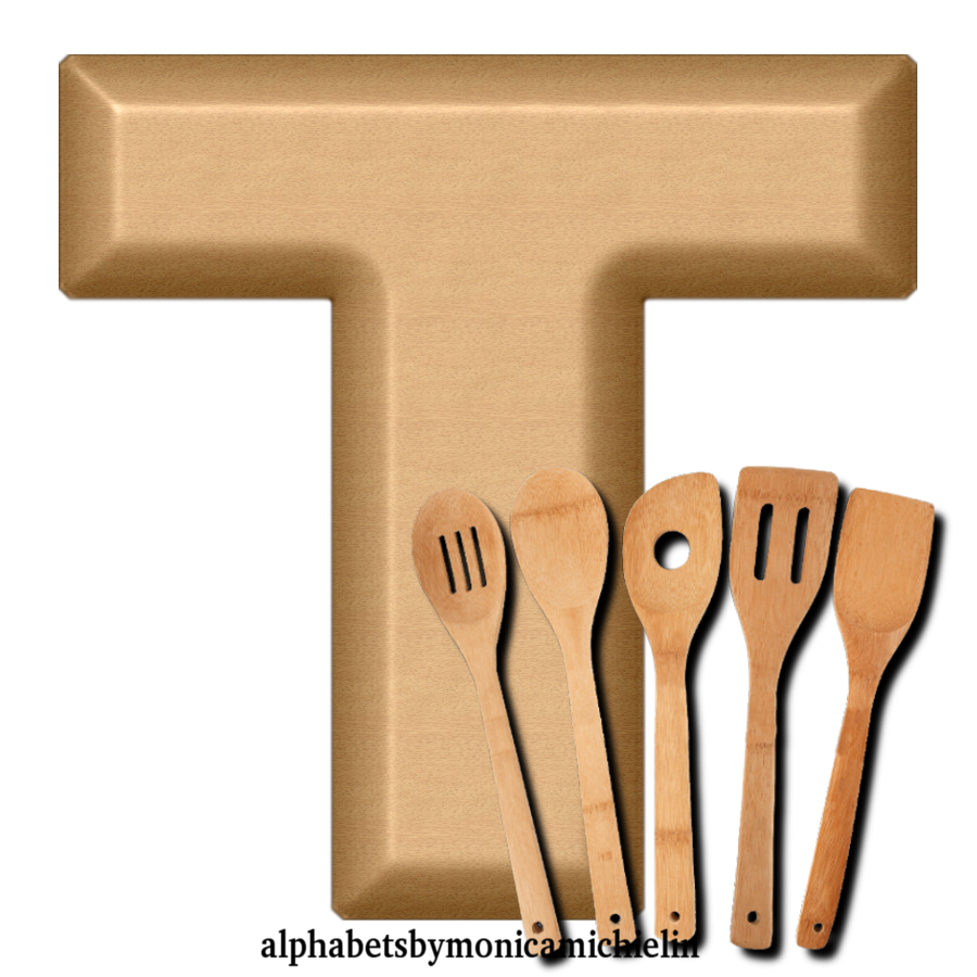 M. Michielin Alphabets: COOKING TOOLS ALPHABET