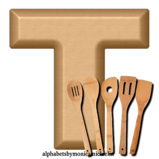 M. Michielin Alphabets: COOKING TOOLS ALPHABET